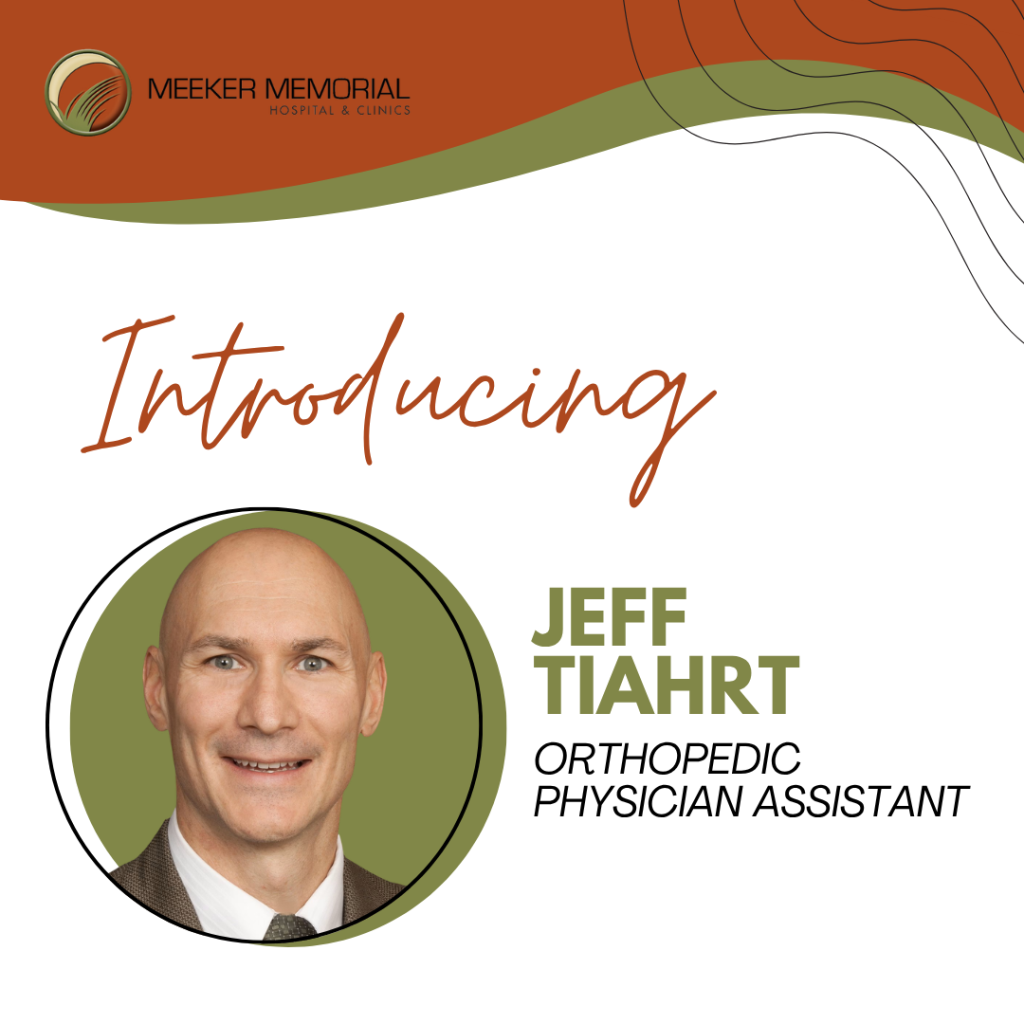 Meeker Memorial Hospital & Clinics Welcomes Orthopedic Physician ...
